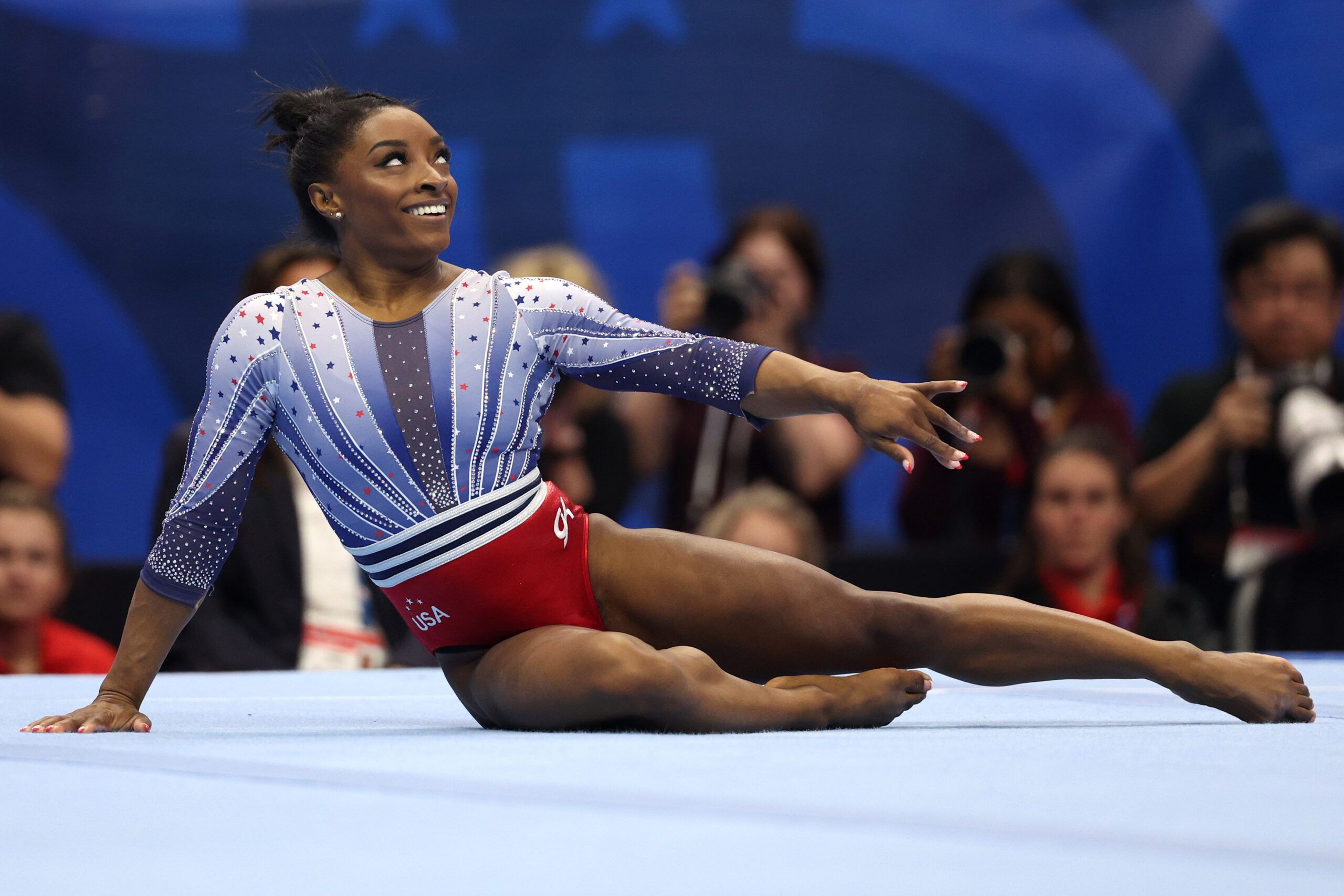 Simone Biles showed off her incredible Taylor…