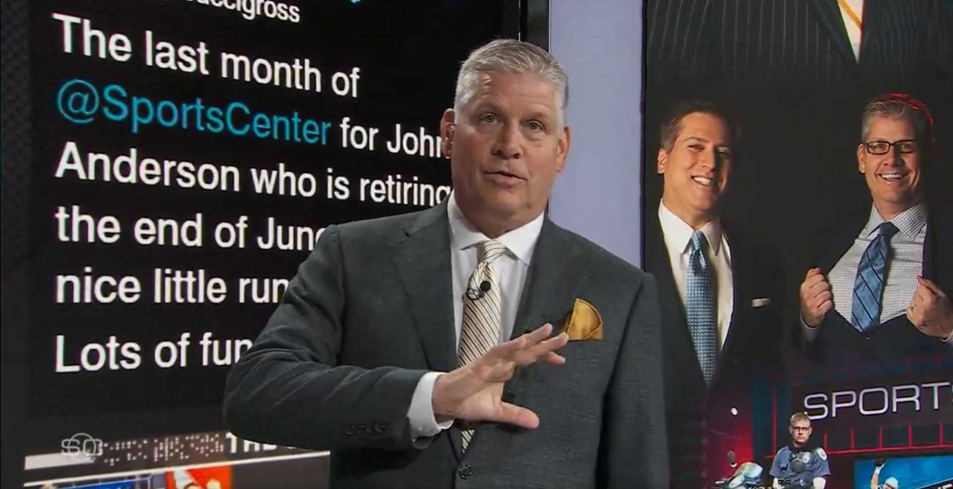 See John Anderson say goodbye to ESPN and SportsCenter…
