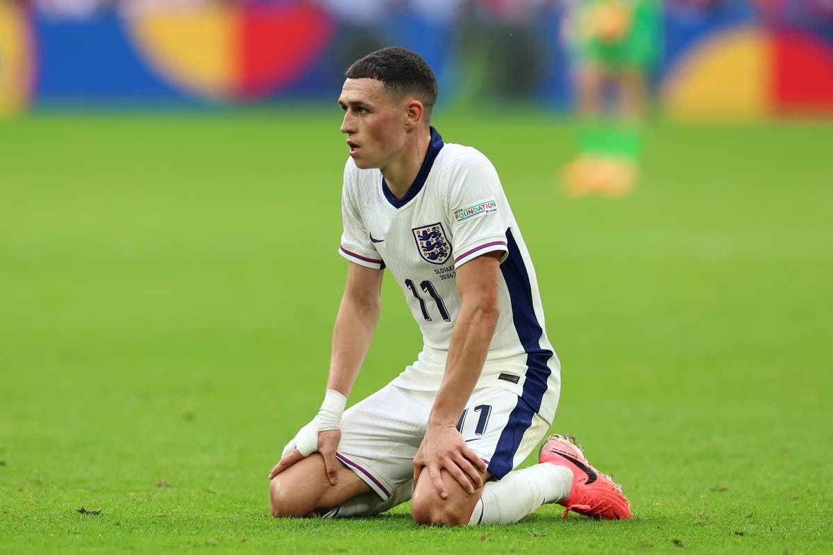 England v Slovakia player ratings with Phil Foden and…