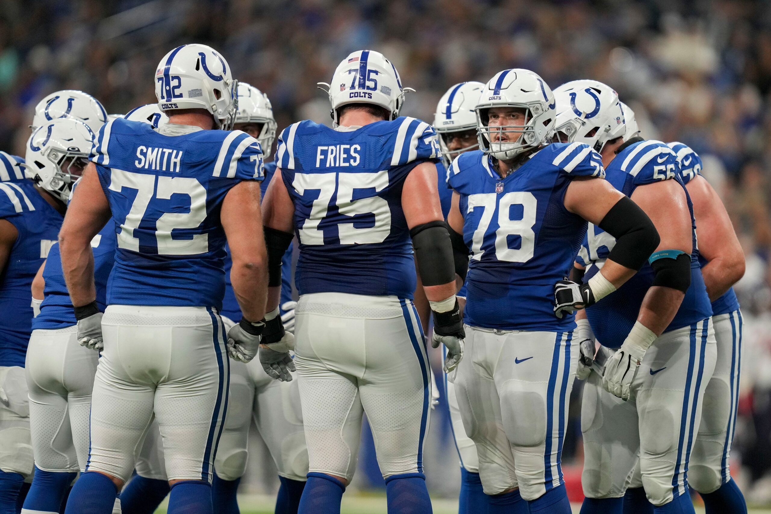 PFF ranks Colts’ offensive line among best units in…