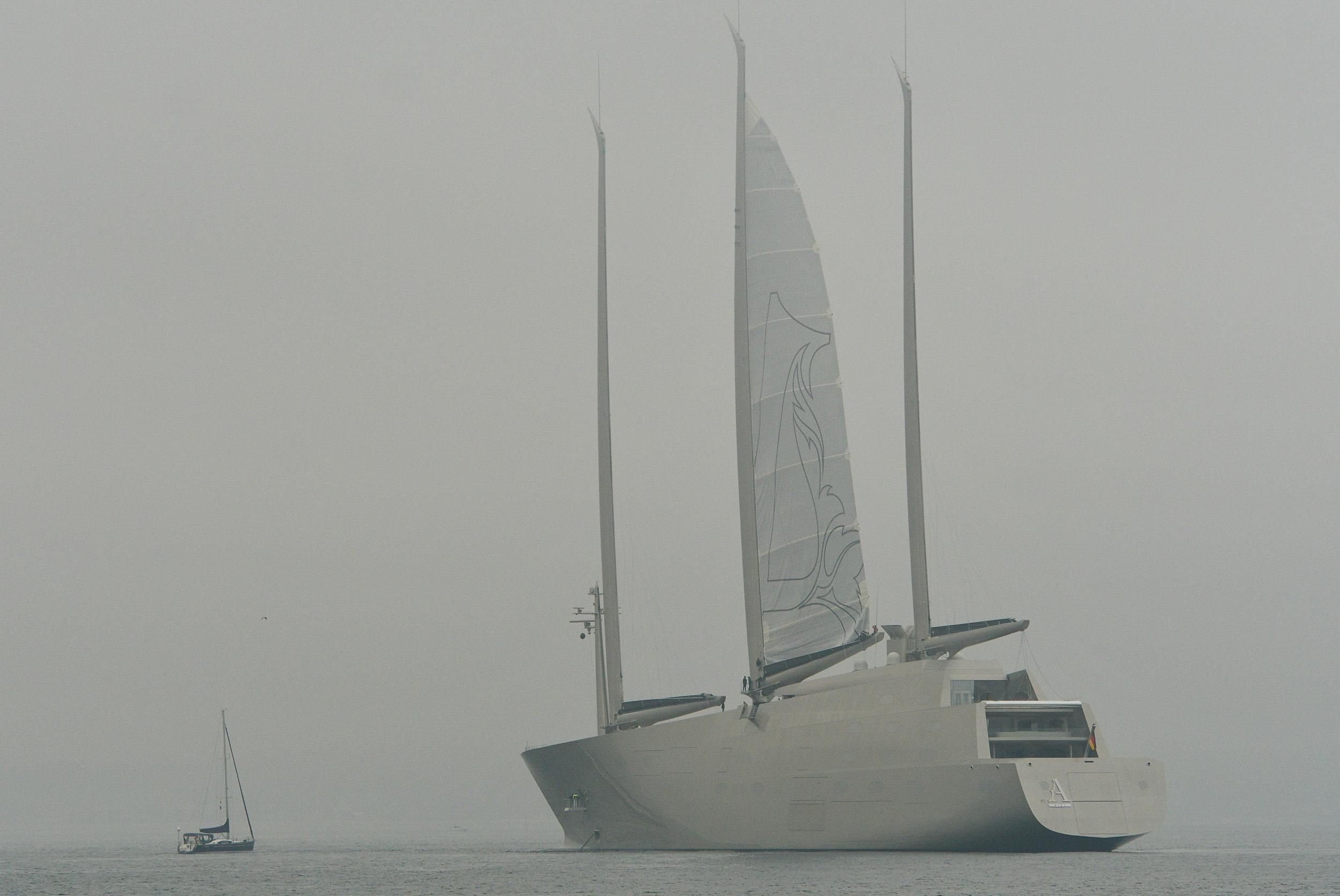 World's largest sailing superyacht 'partly crafted…
