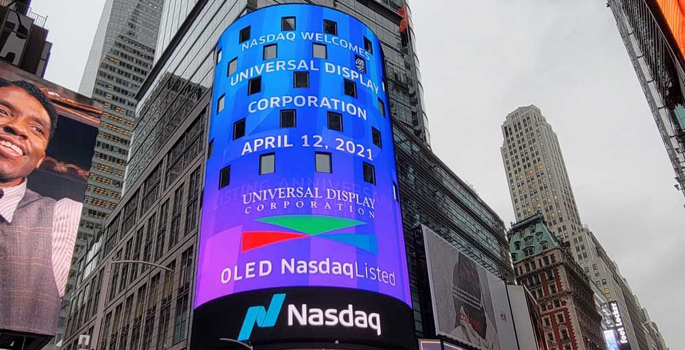 Universal Display Stock Gains As More Devices Use OLED…