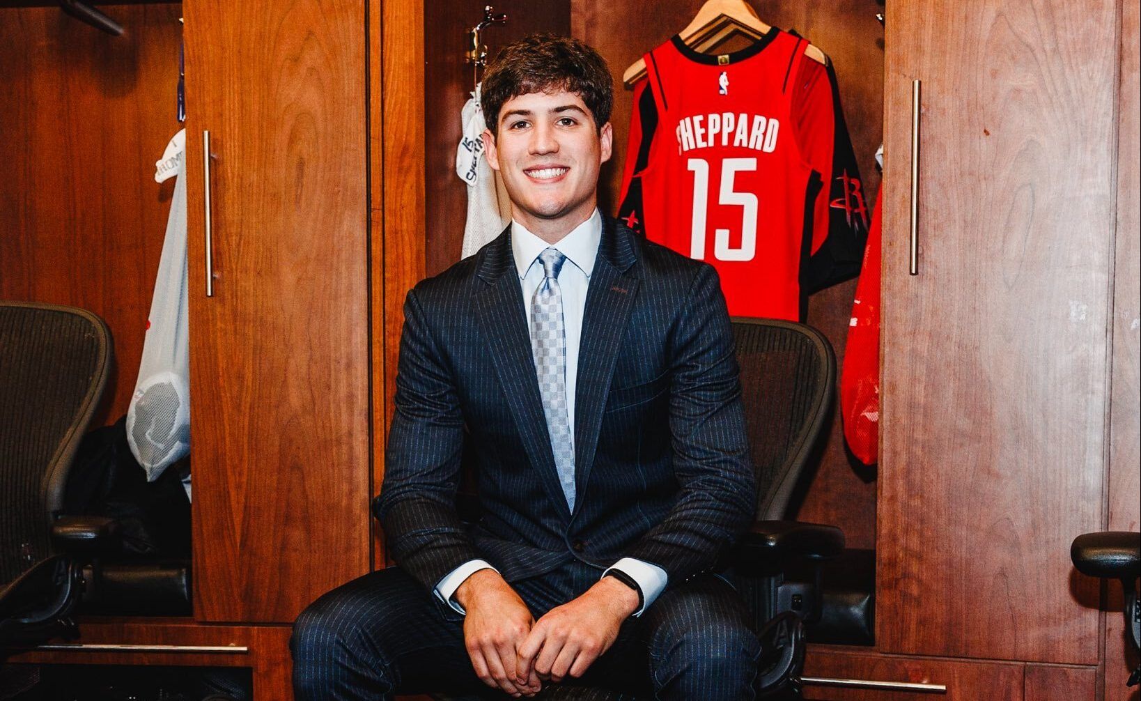 Rookie guard Reed Sheppard to wear No. 15 jersey with…