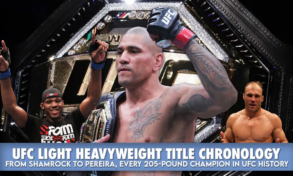 UFC light heavyweight title history: Alex Pereira, Jon…