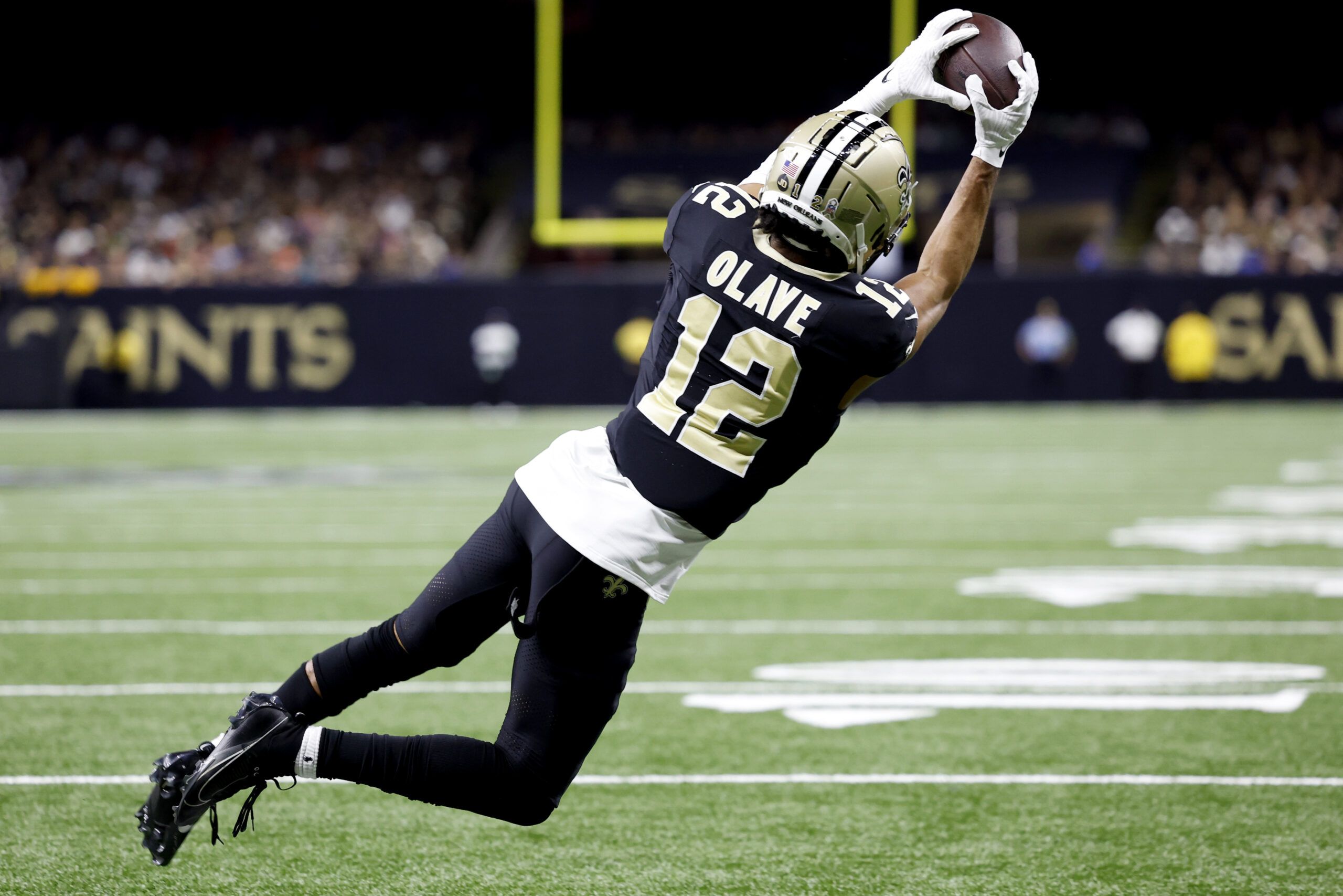 Chris Olave was the obvious choice for the Saints’…