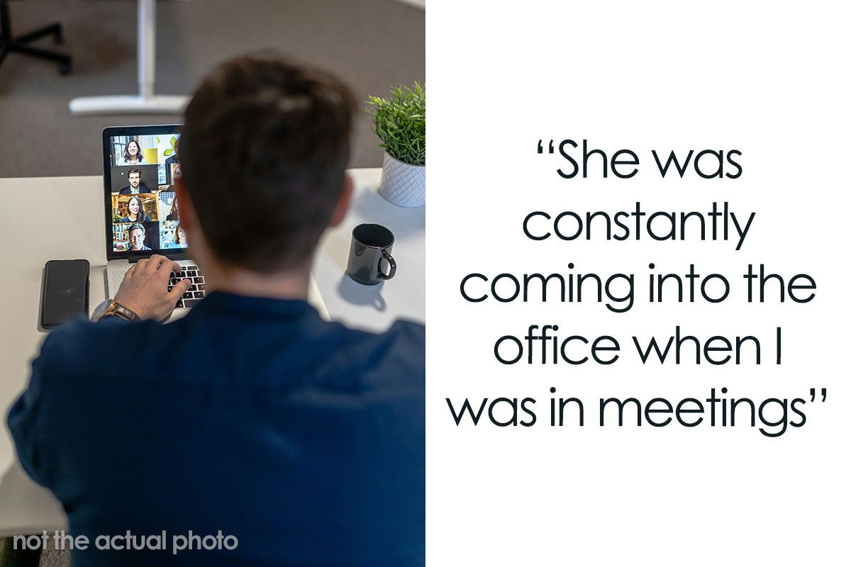 Wife Ignores Man’s Home Office Rules, Pushes Him To…