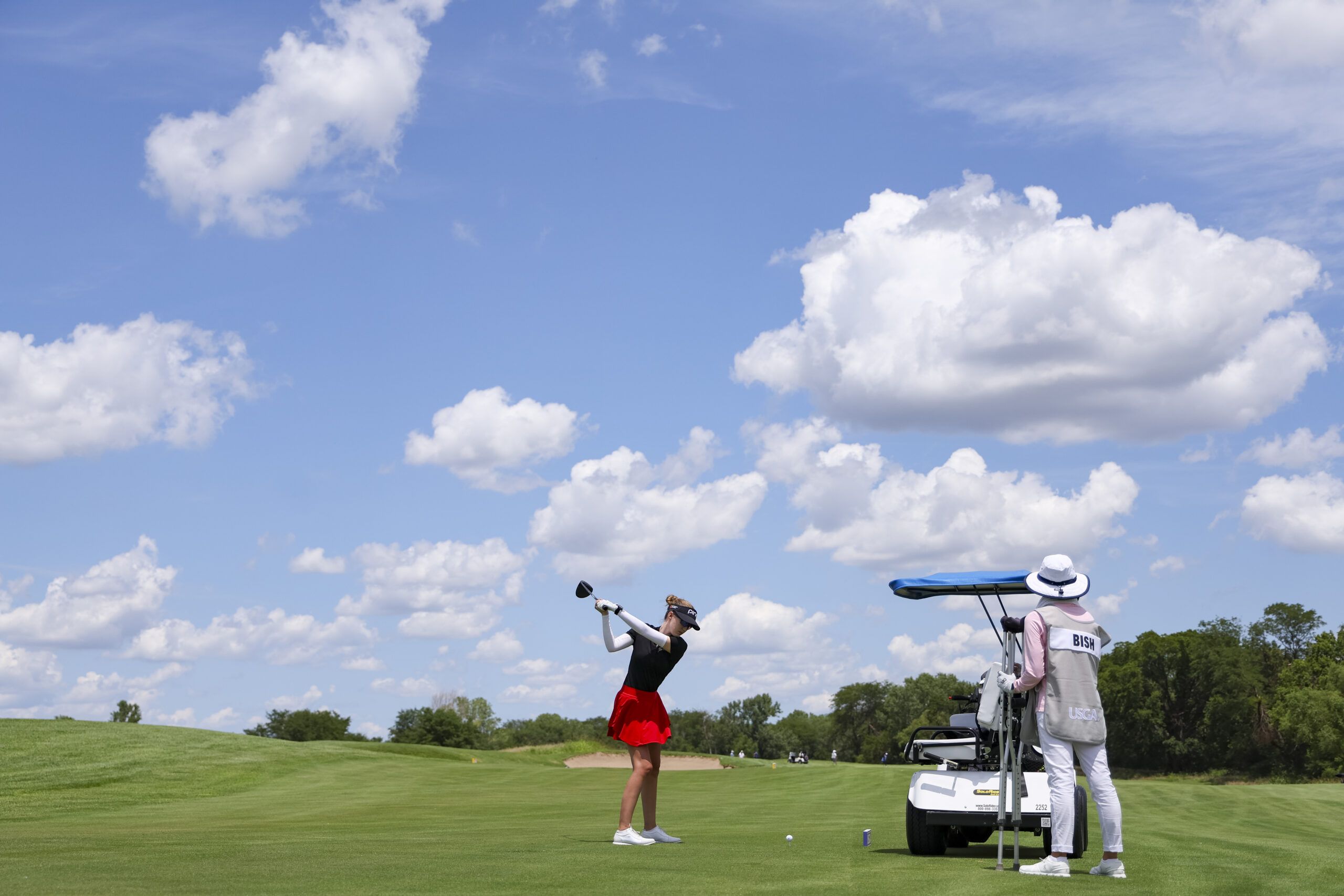 Bailey Bish watched the U.S. Adaptive Open on TV 2…