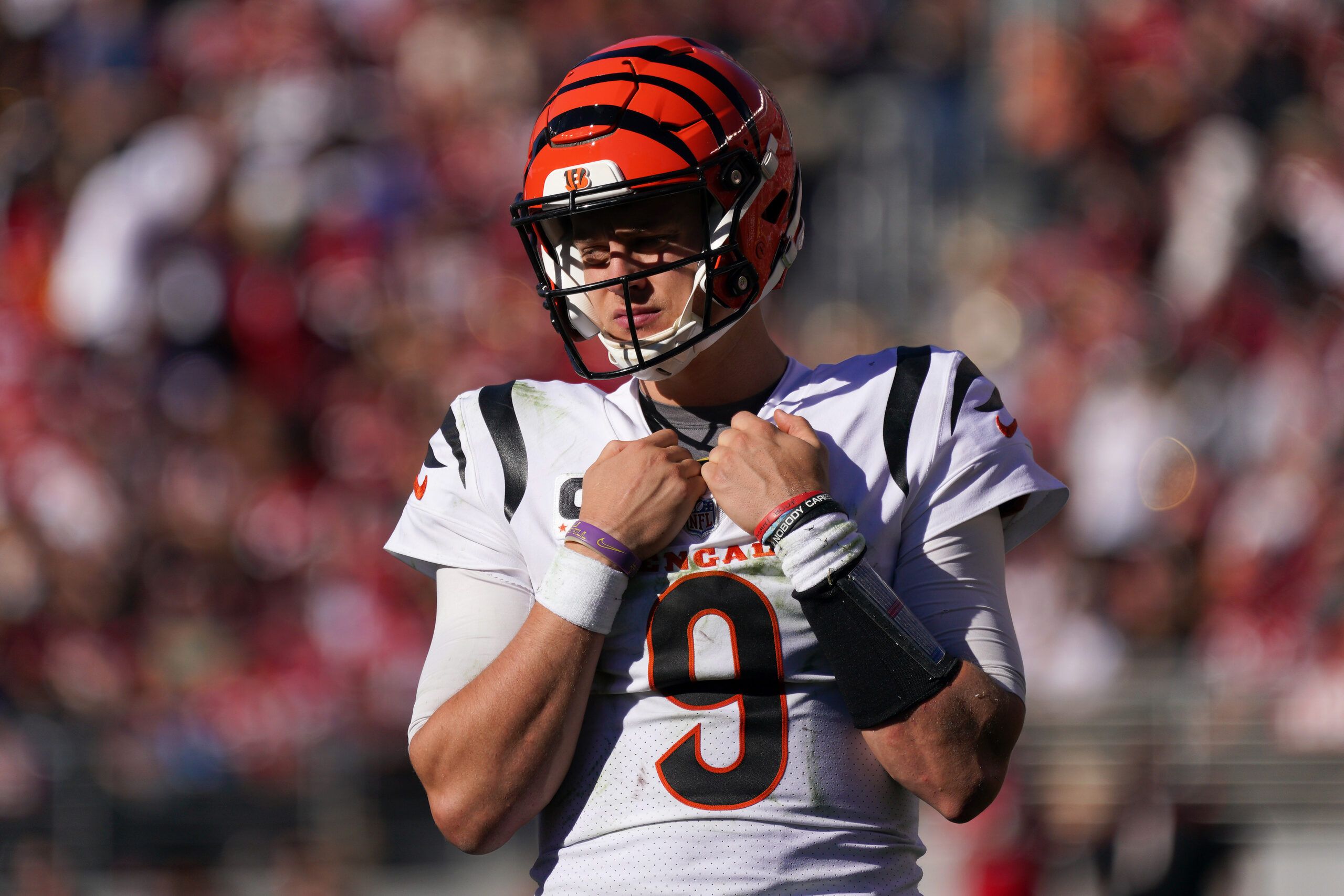 Joe Burrow reveals just how much muscle he’s put on…