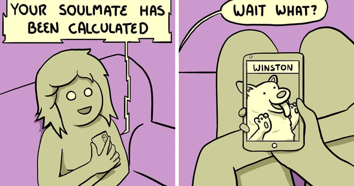 25 Hilarious And Weird Comics By Aidee Sea That Mix…