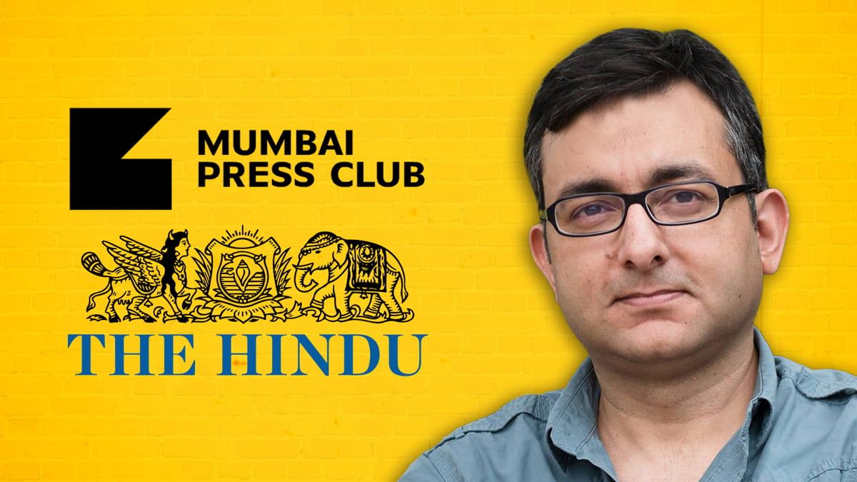‘Chilling effect’: Mumbai Press Club to The Hindu on…