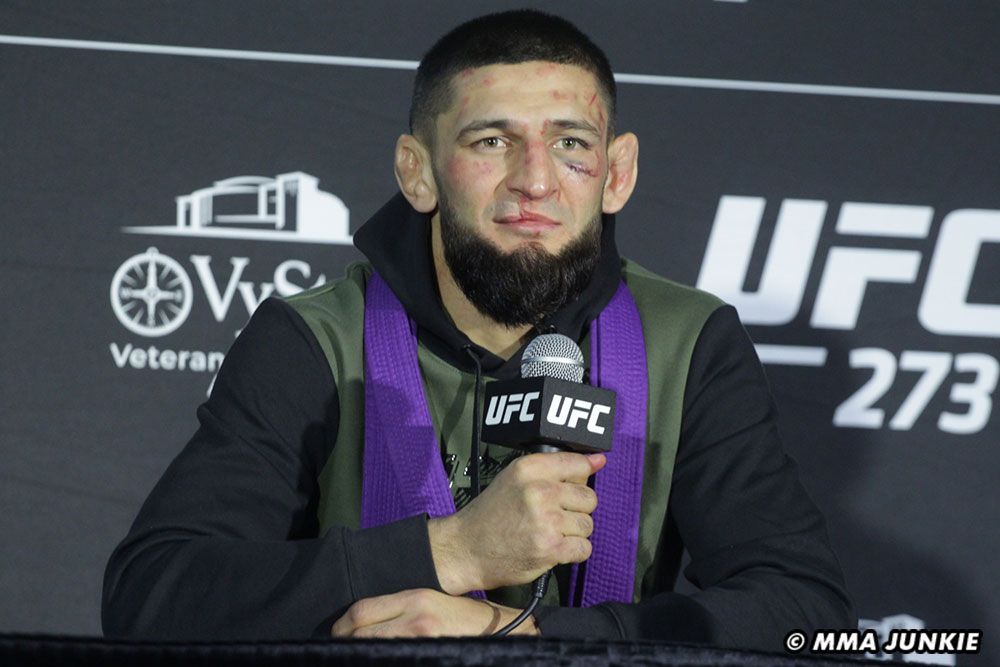 Khamzat Chimaev’s team issues apology for SMASH meme…