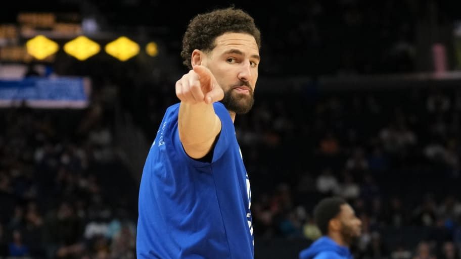 Photo of Klay Thompson's New Jersey in Mavericks…