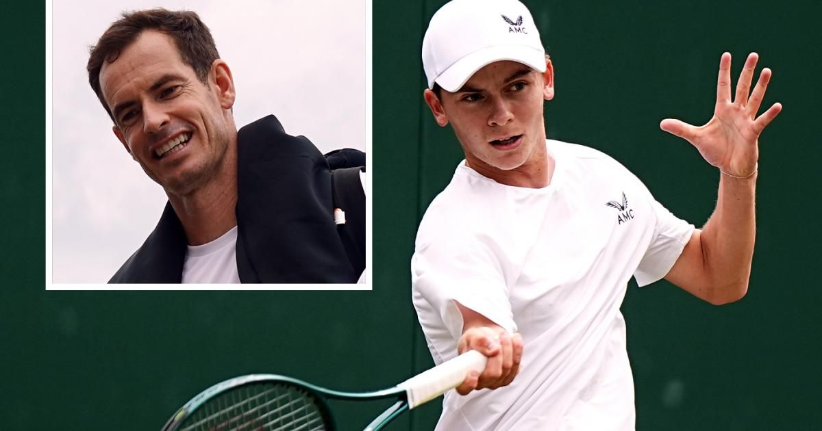 Andy Murray's legacy inspiring teen Charlie Robertson…