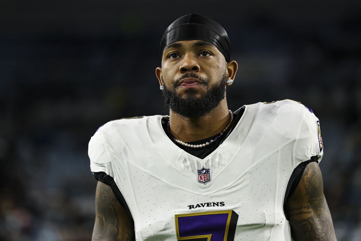 VIDEO: Ravens WR Rashod Bateman “looks like he’s…