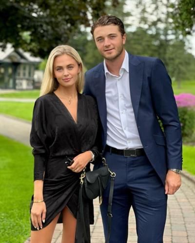 Noah Dobson And Partner Radiate Elegance In Enchanting…