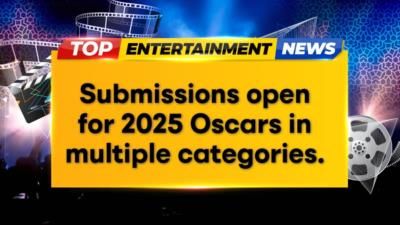 2025 Oscars Submissions Now Open For Various…