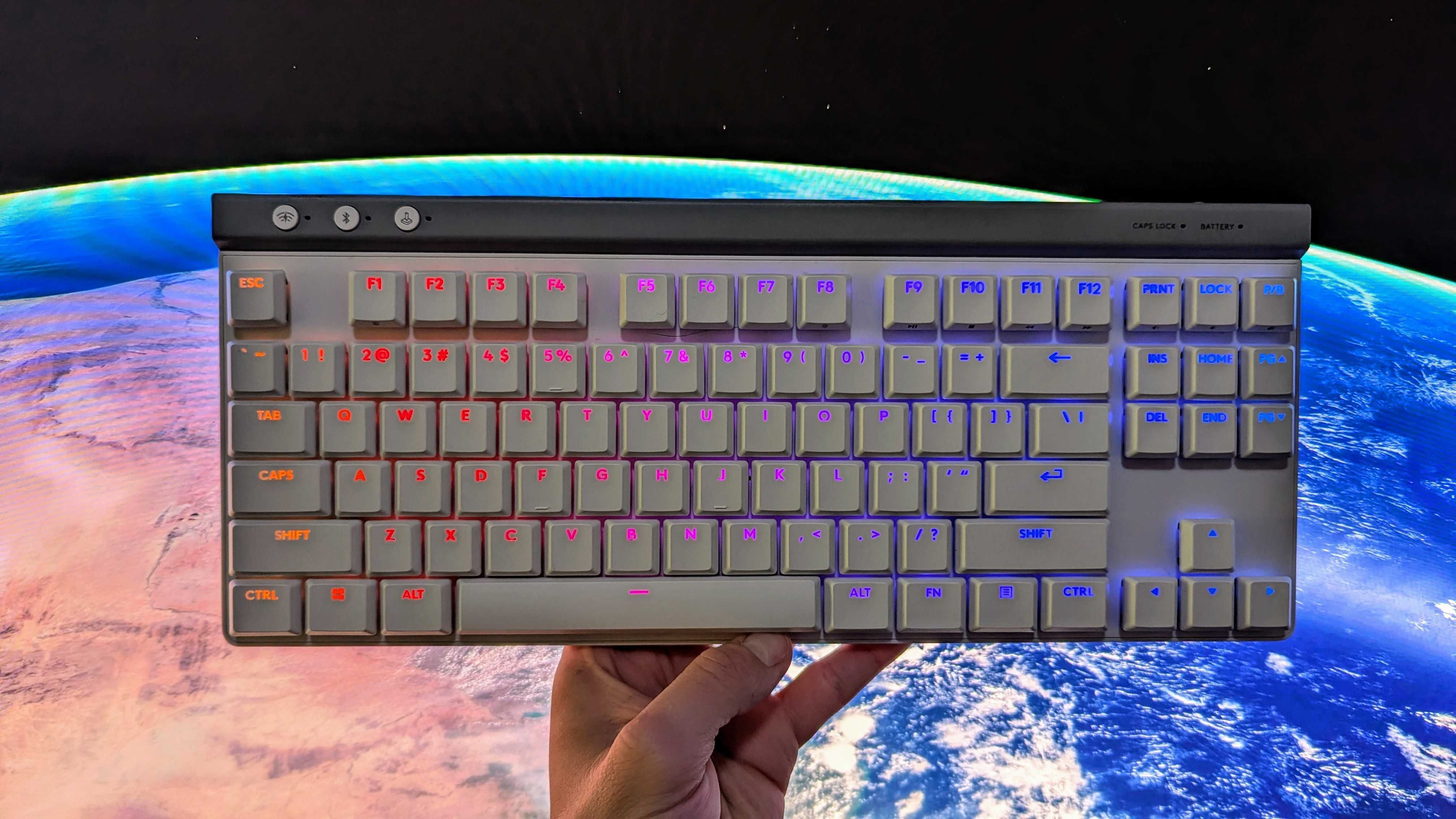 Logitech's latest low-profile gaming keyboard is more…