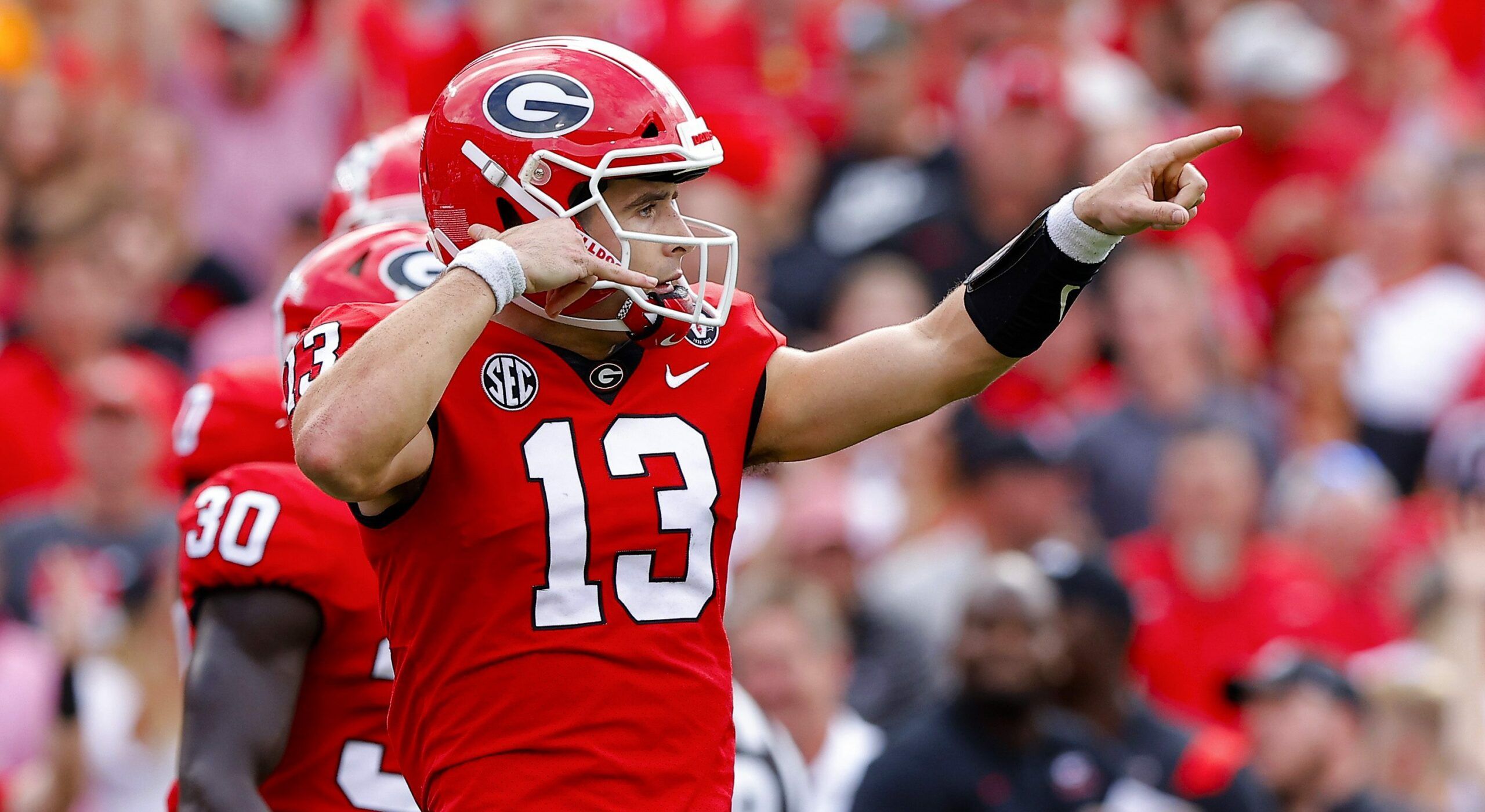 Stetson Bennett names the favorite play of his Georgia…