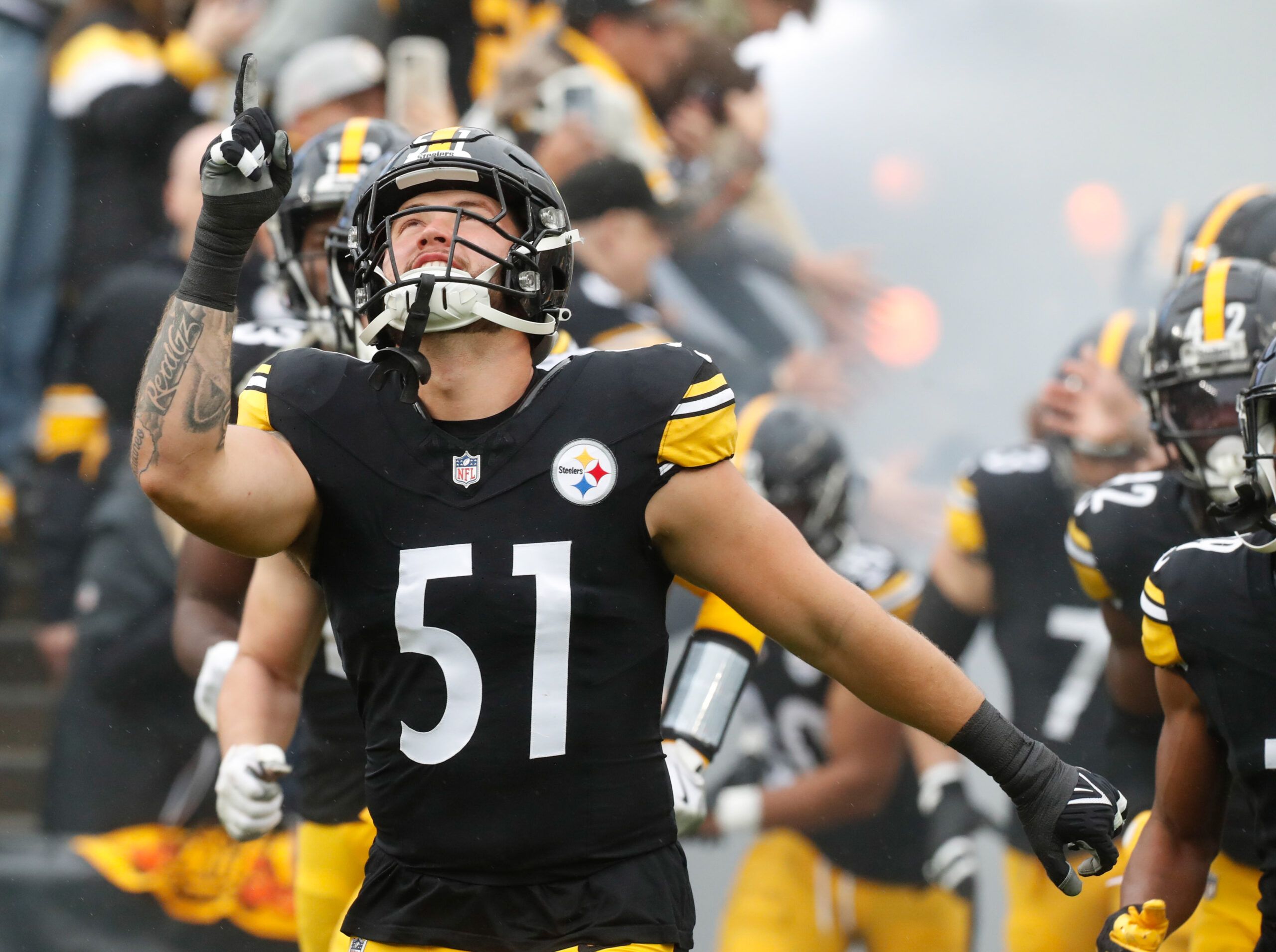 Steelers EDGE Nick Herbig our top breakout candidate…