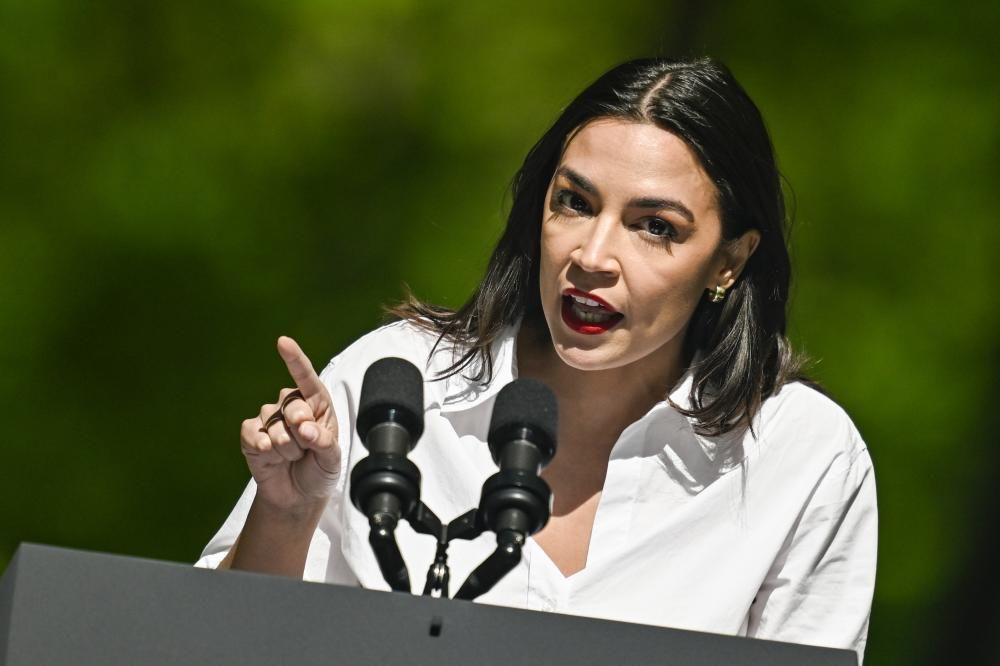 AOC to anonymous Democrat who said party resigned to…