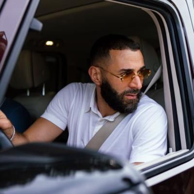 Karim Benzema Exudes Style In White Top And Brown…