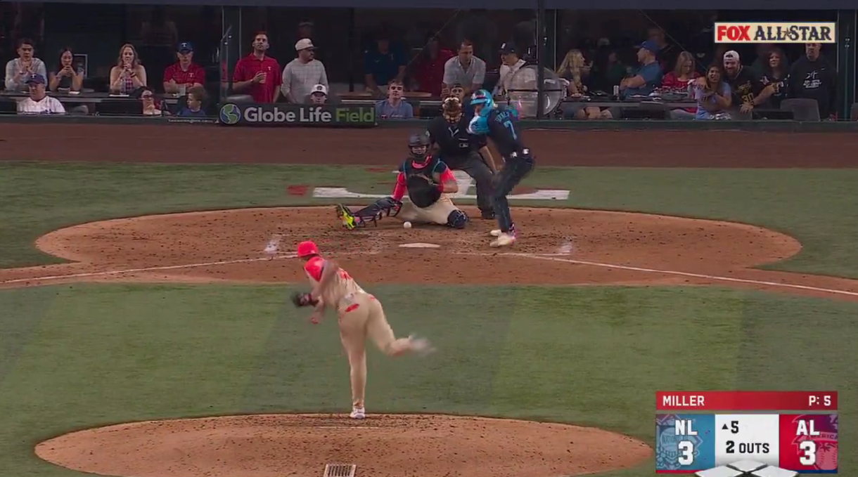 Mason Miller made MLB All-Star Game pitching speed…