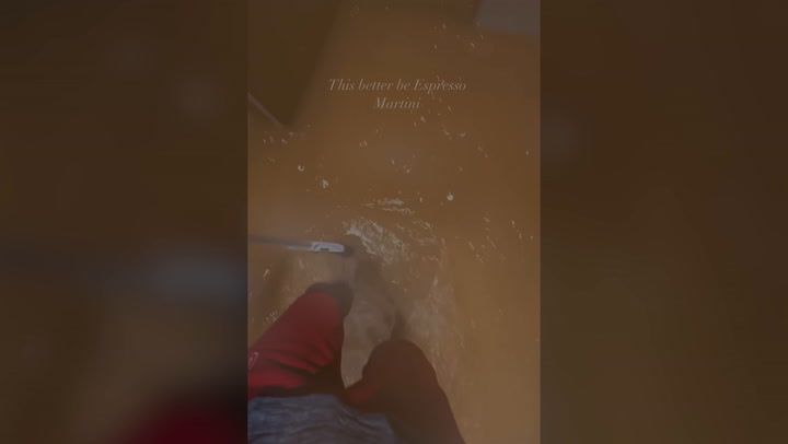Drake shares video of his flood-hit mansion as Toronto…