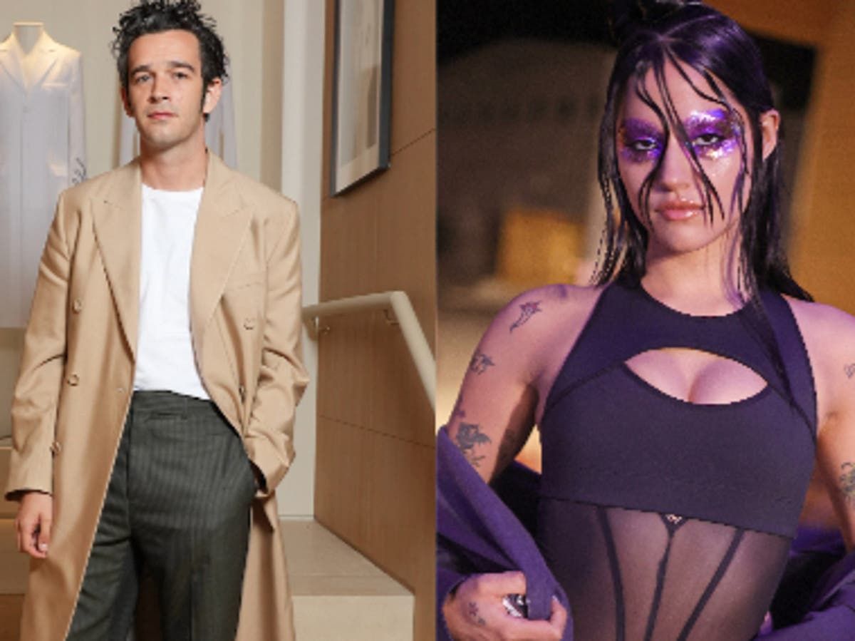Matty Healy’s fiancée Gabbriette Bechtel makes rare…