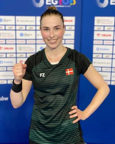 Badminton Star Line Kjærsfeldt Radiates Happiness In…