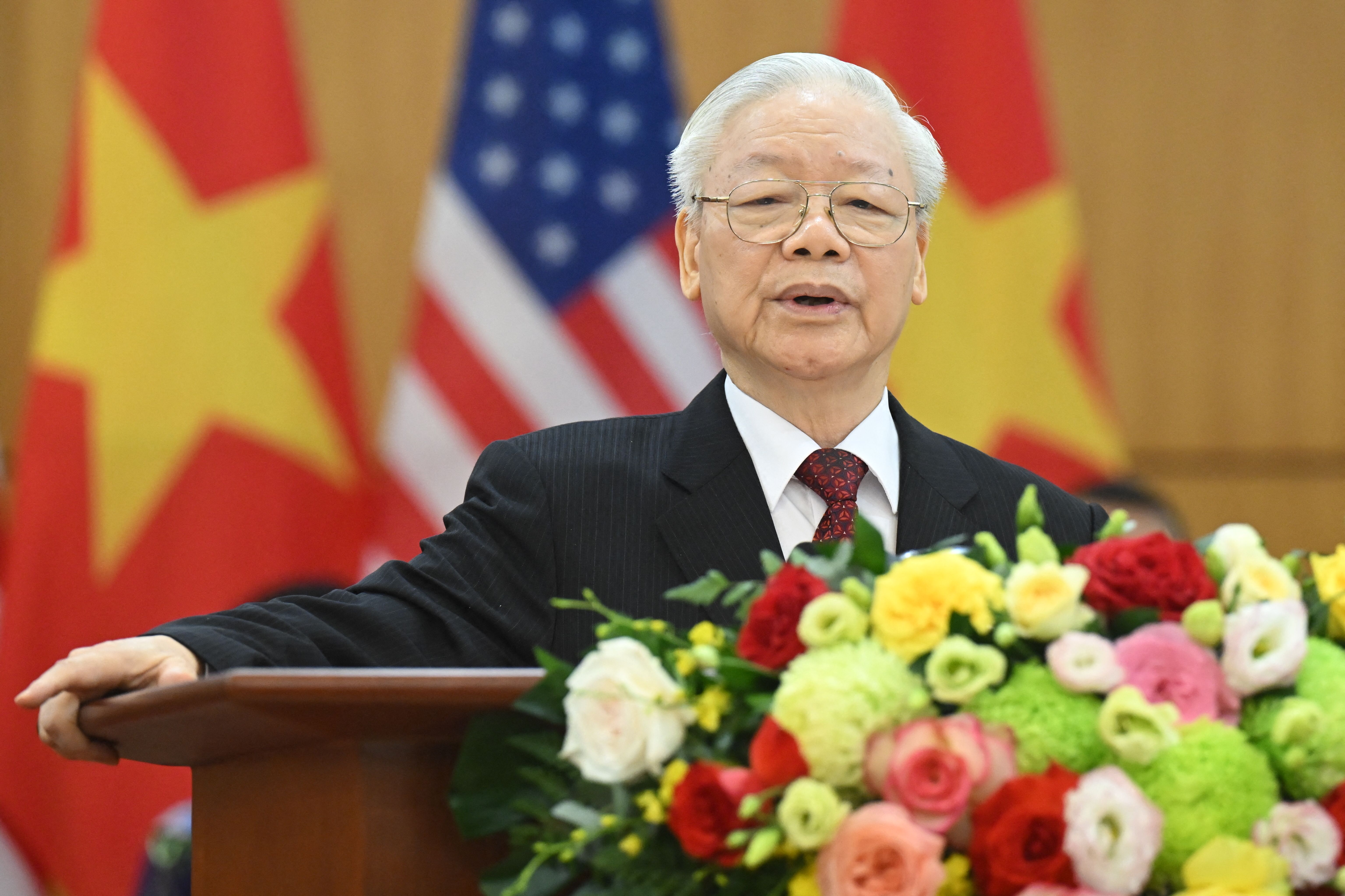 Vietnam’s Communist Party chief Nguyen Phu Trong dies…