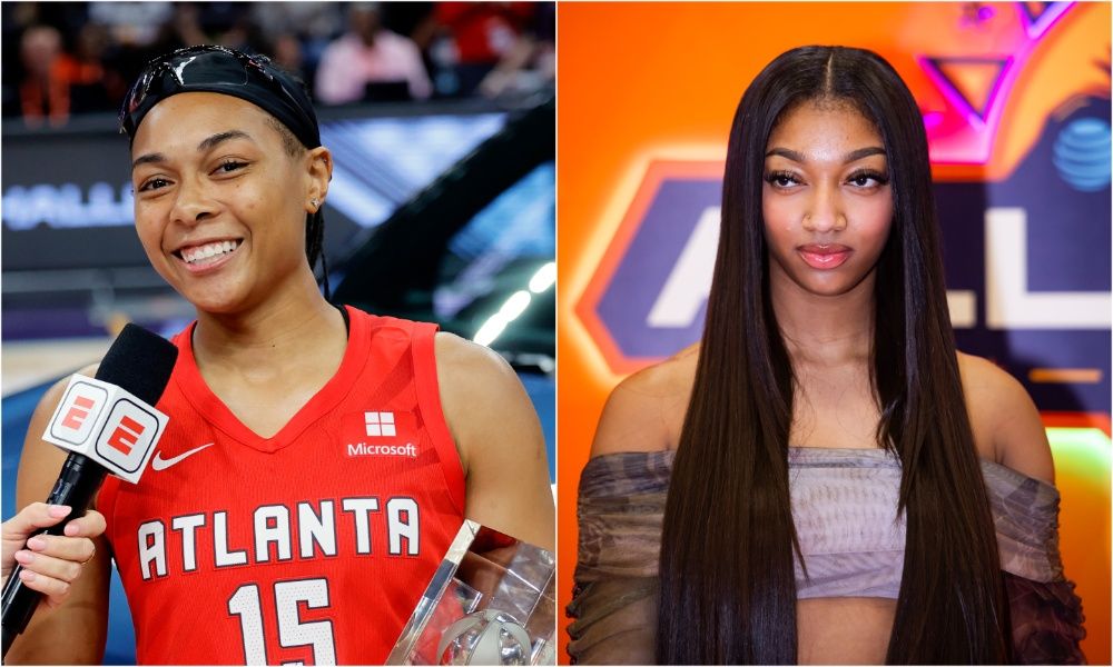 Angel Reese hyped up Allisha Gray during WNBA All-Star…