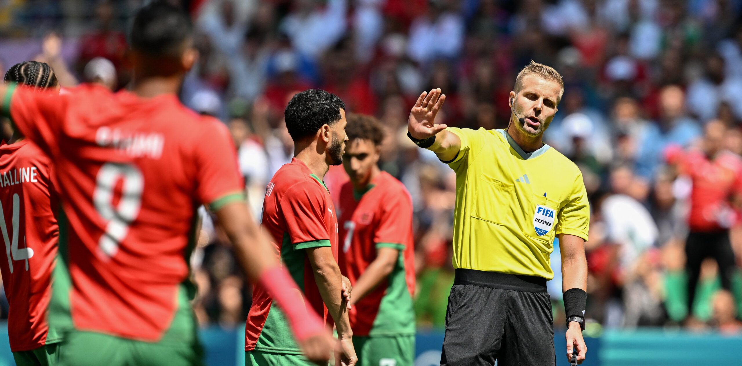 Olympic VAR brought Argentina and Morocco back to play…