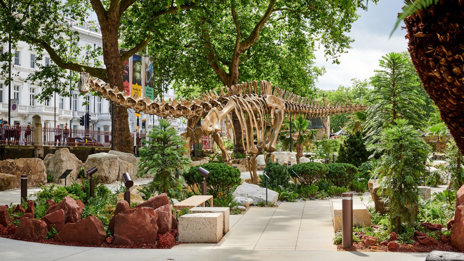 Tour the Natural History Museum’s new gardens, a…