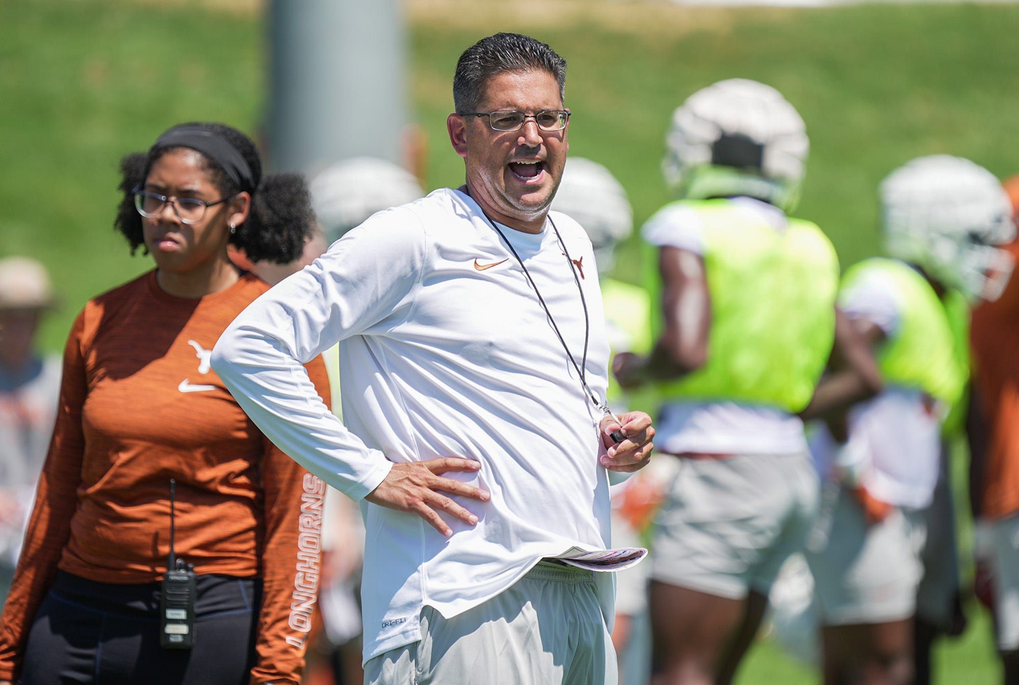 Texas Longhorns coach and exotic dancer Pole Assassin…