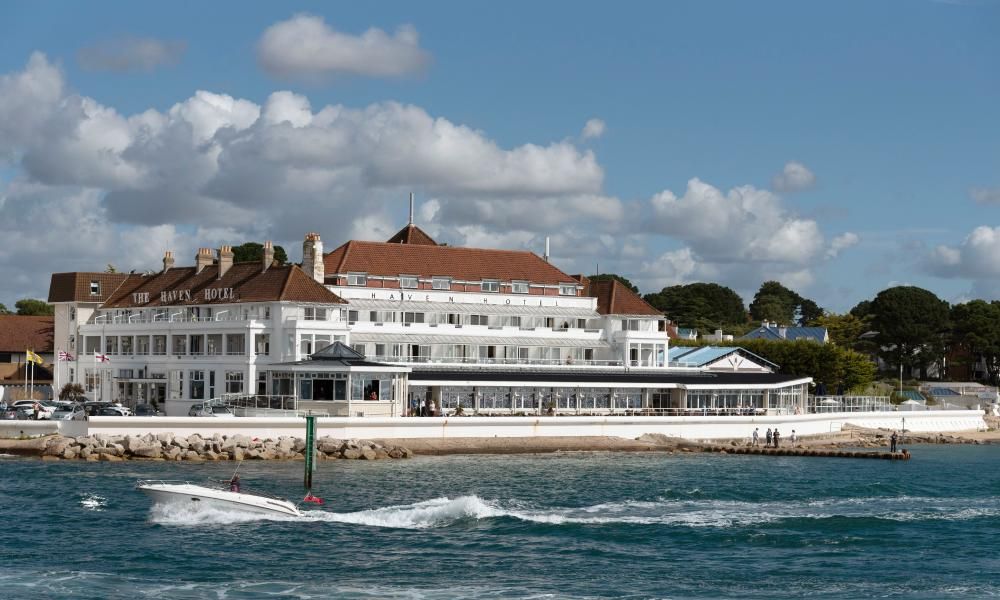 Historic British seaside hotels are glorious white…