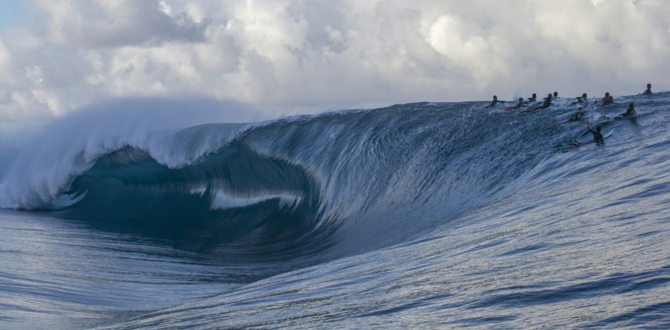 Anatomy of a wave: what makes the Olympic surf break…