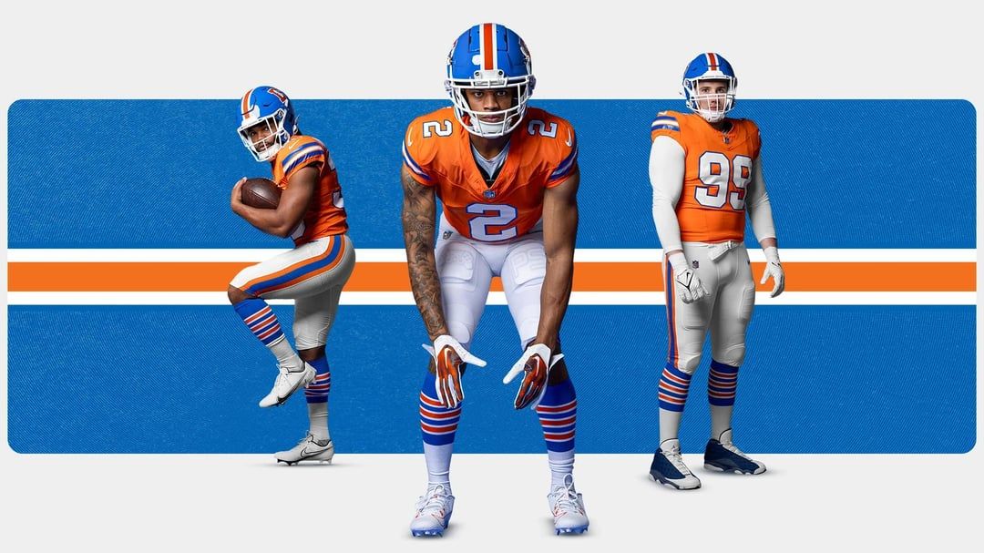 Broncos will debut throwback uniforms vs. Raiders in…
