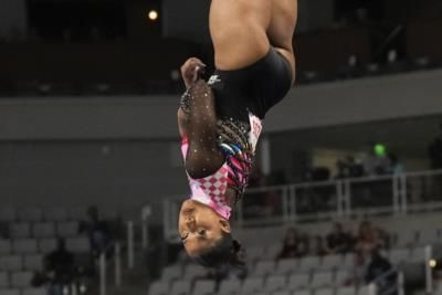 Jordan Chiles Wows With Flawless Uneven Bars Routine…