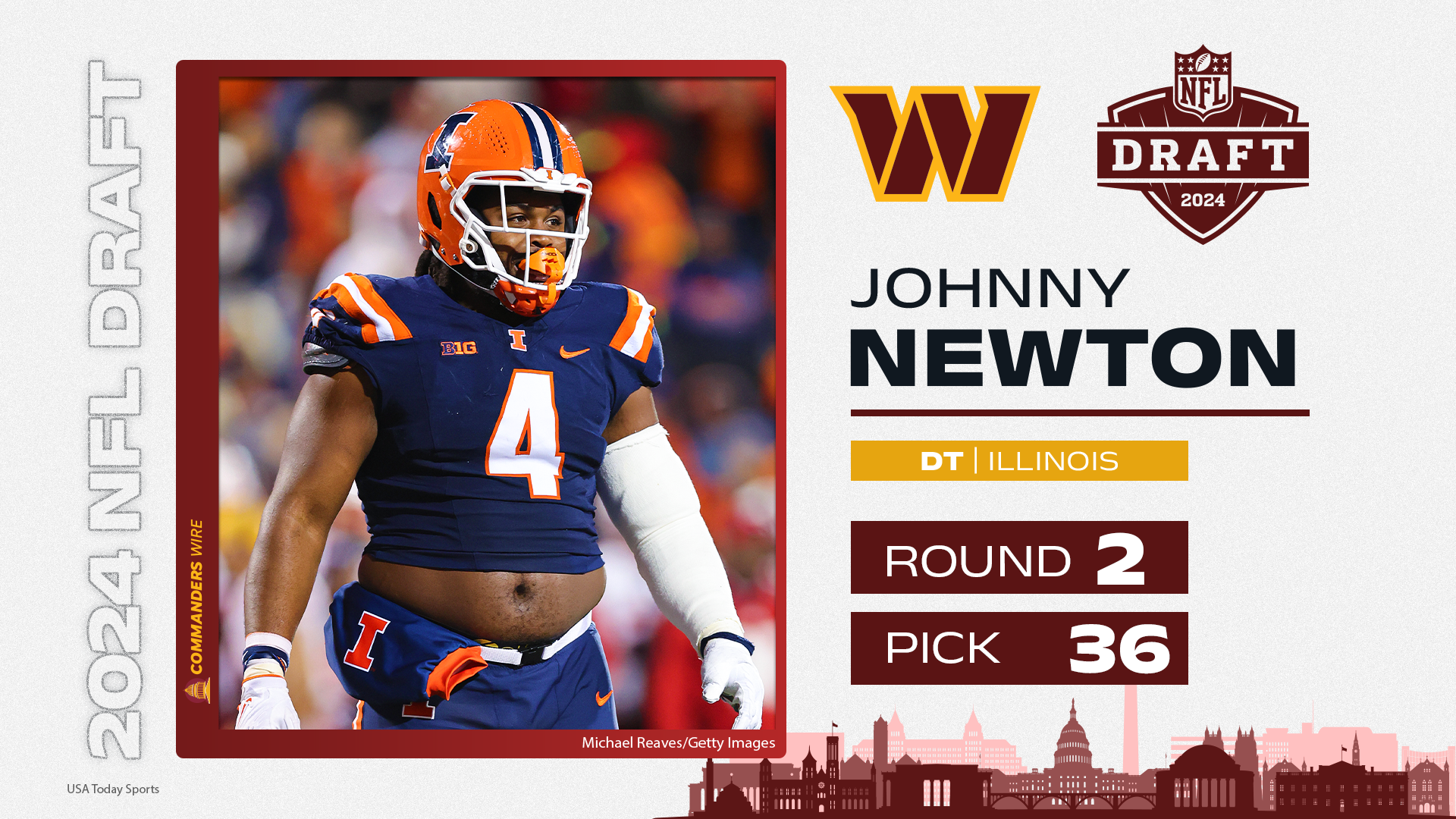 Commanders Johnny Newton says Jonathan Allen is ‘like…