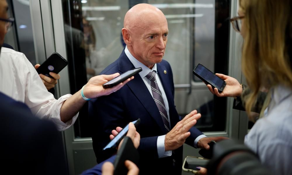 Who is Mark Kelly, the potential vice-presidential…