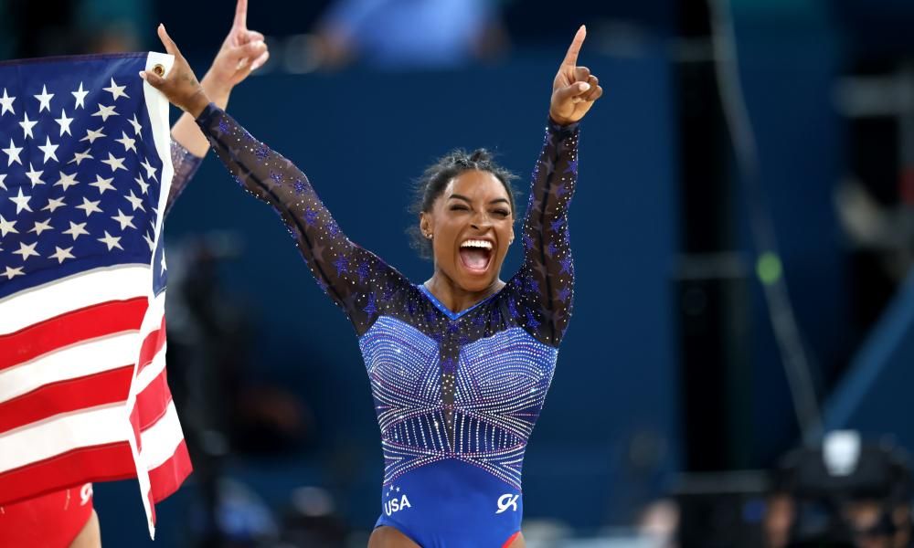 Simone Biles makes history with second Olympic…