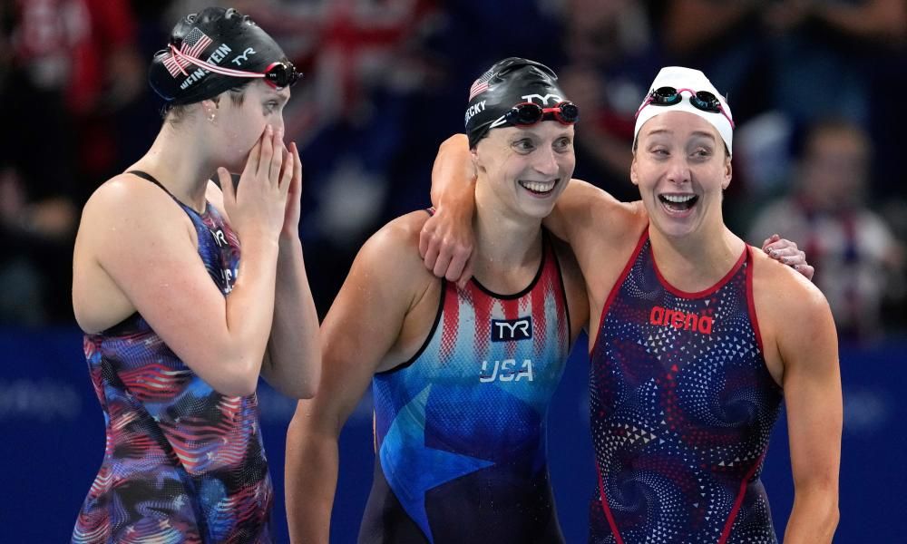 USA’s Katie Ledecky wins 13th Olympic medal to set…