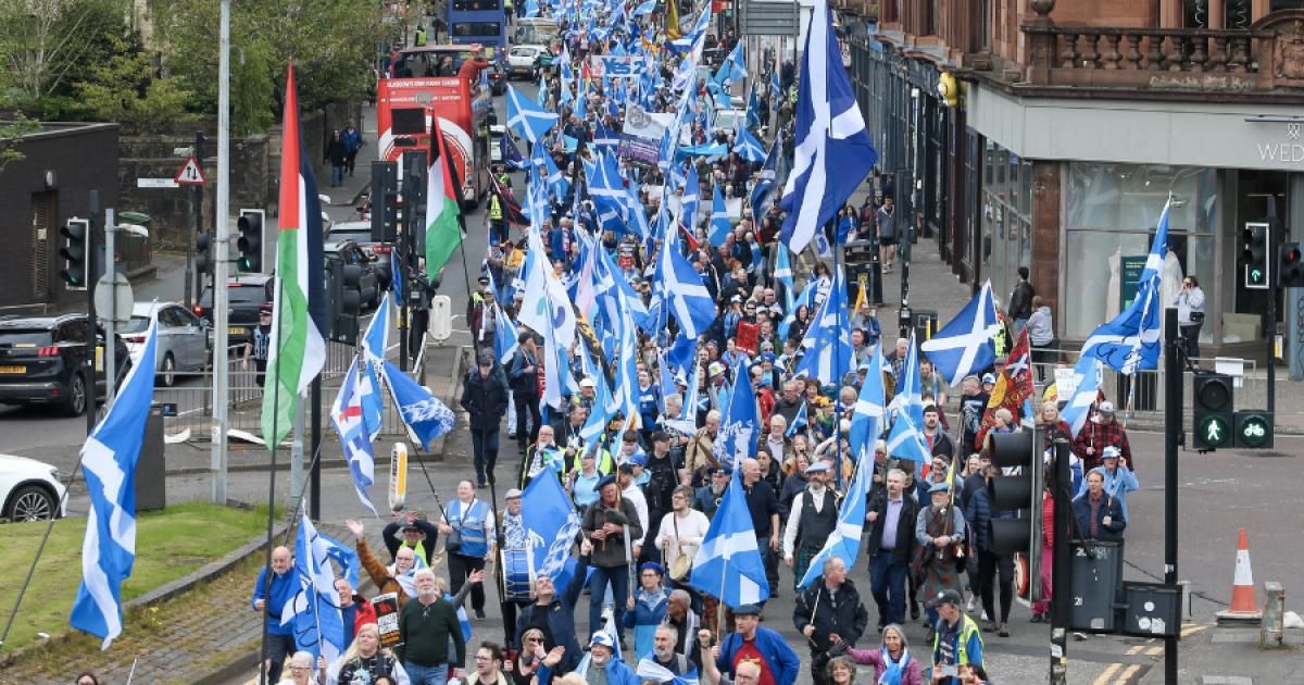 Scottish independence march postponed to unify numbers…