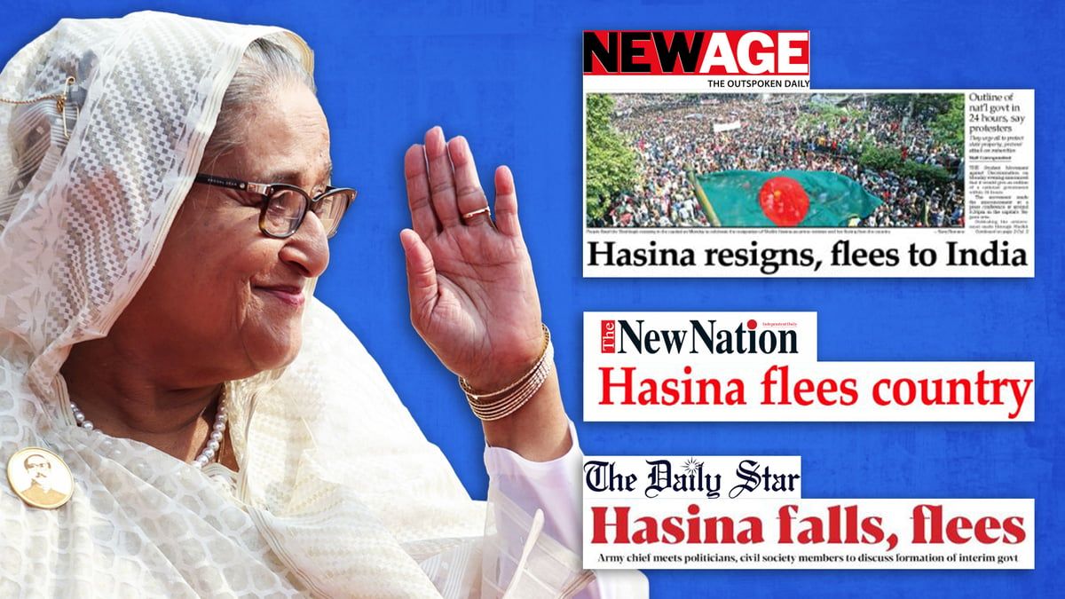 On front pages: Attacks on Hindu homes, Hasina’s phone…