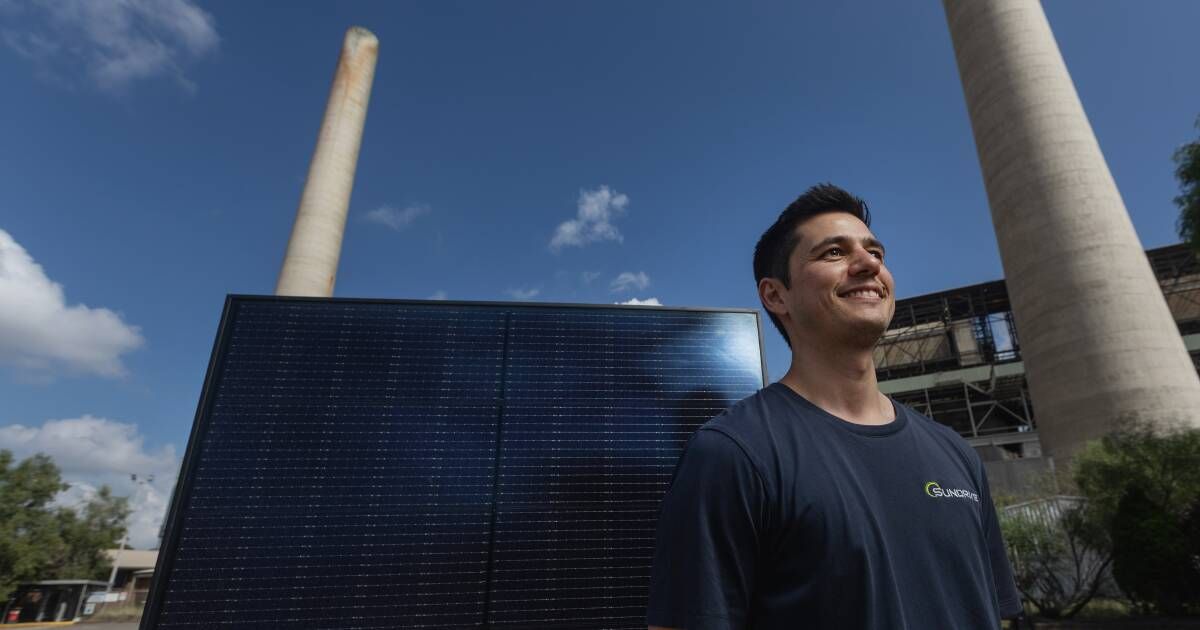 Hunter solar panel manufacturing plans still alive…