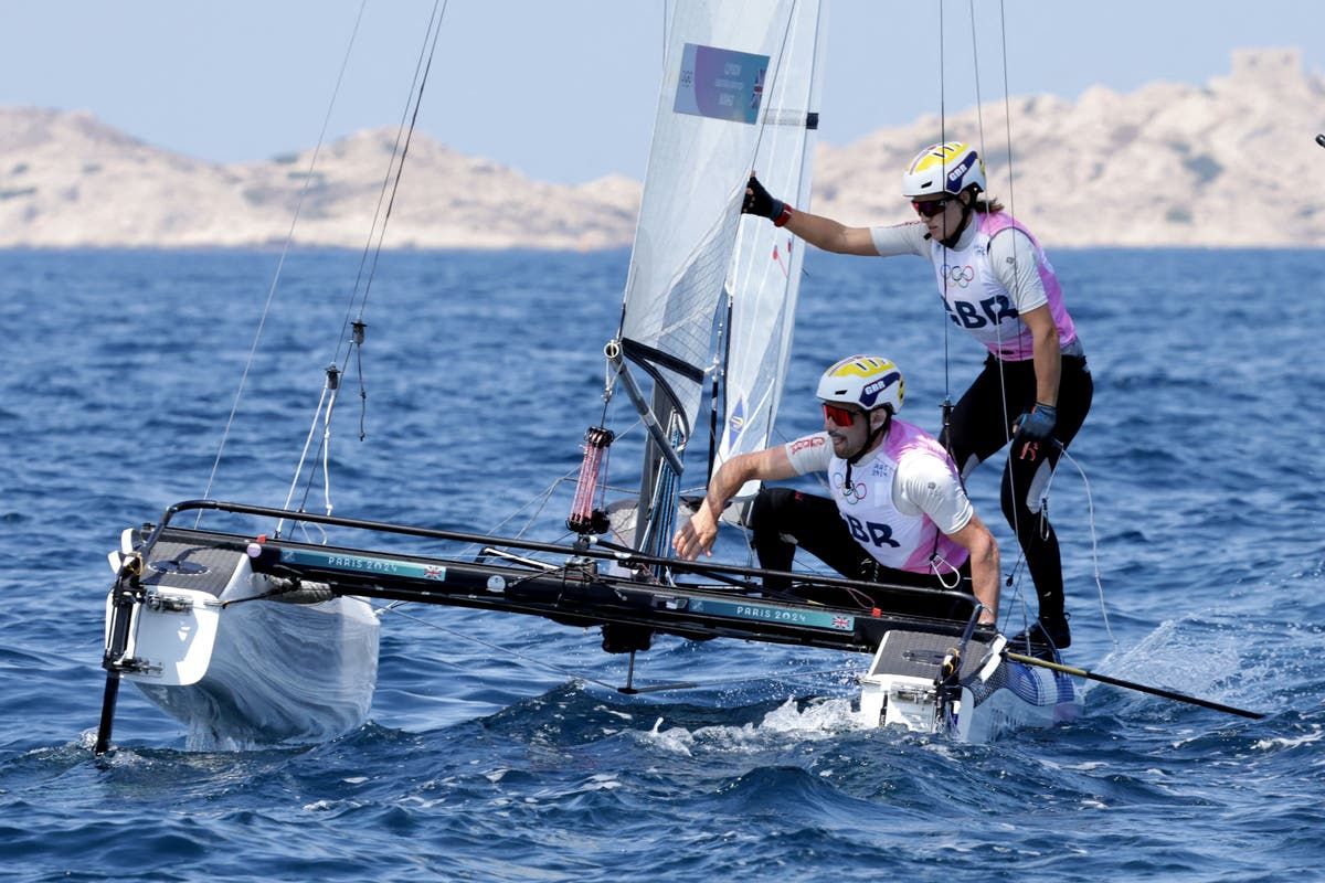 John Gimson and Anna Burnet medal hopes dashed by…