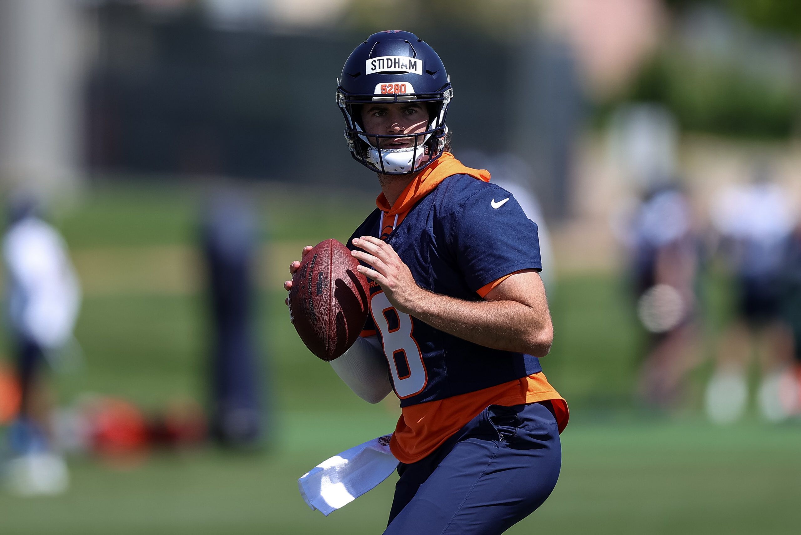 Broncos will start QB Jarrett Stidham in first…