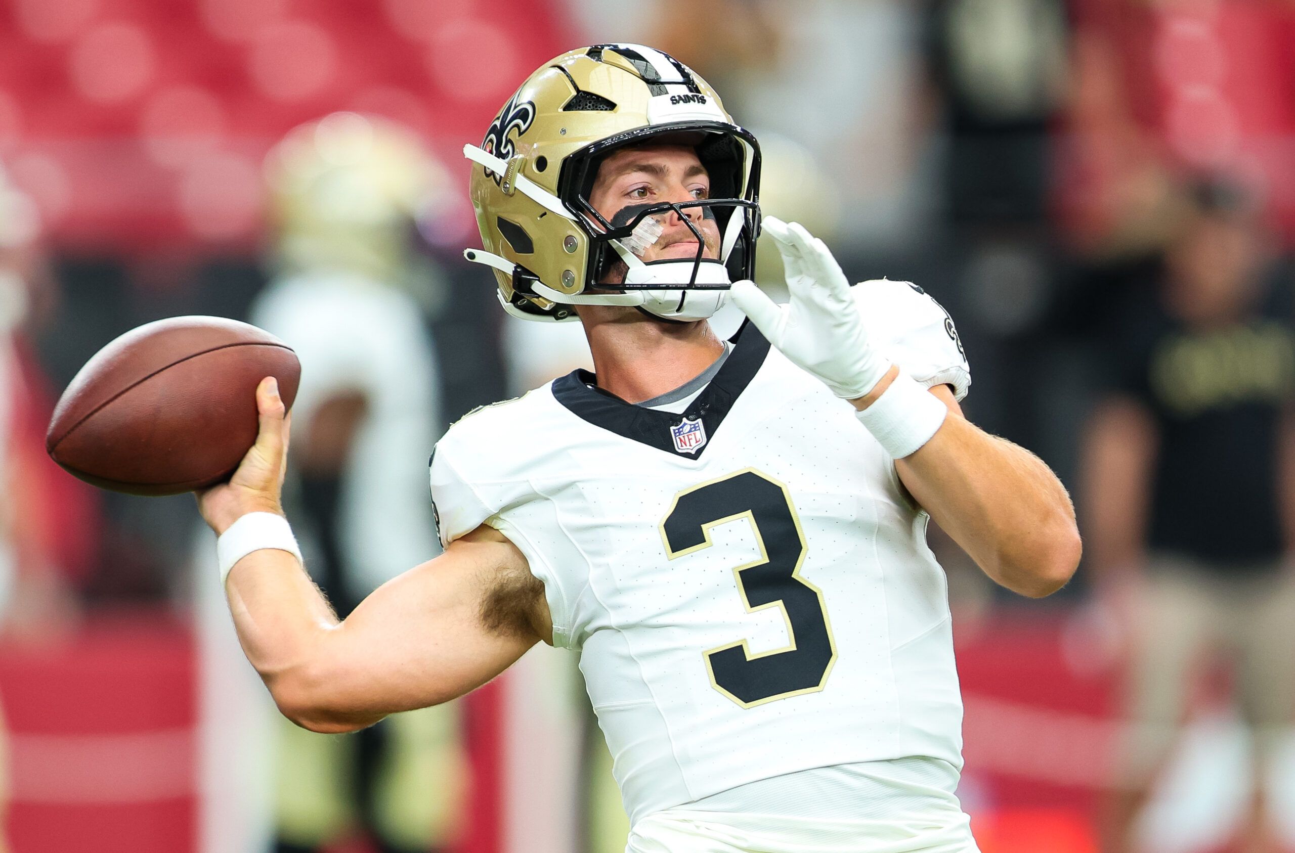 Jake Haener played against the Cardinals with 32…