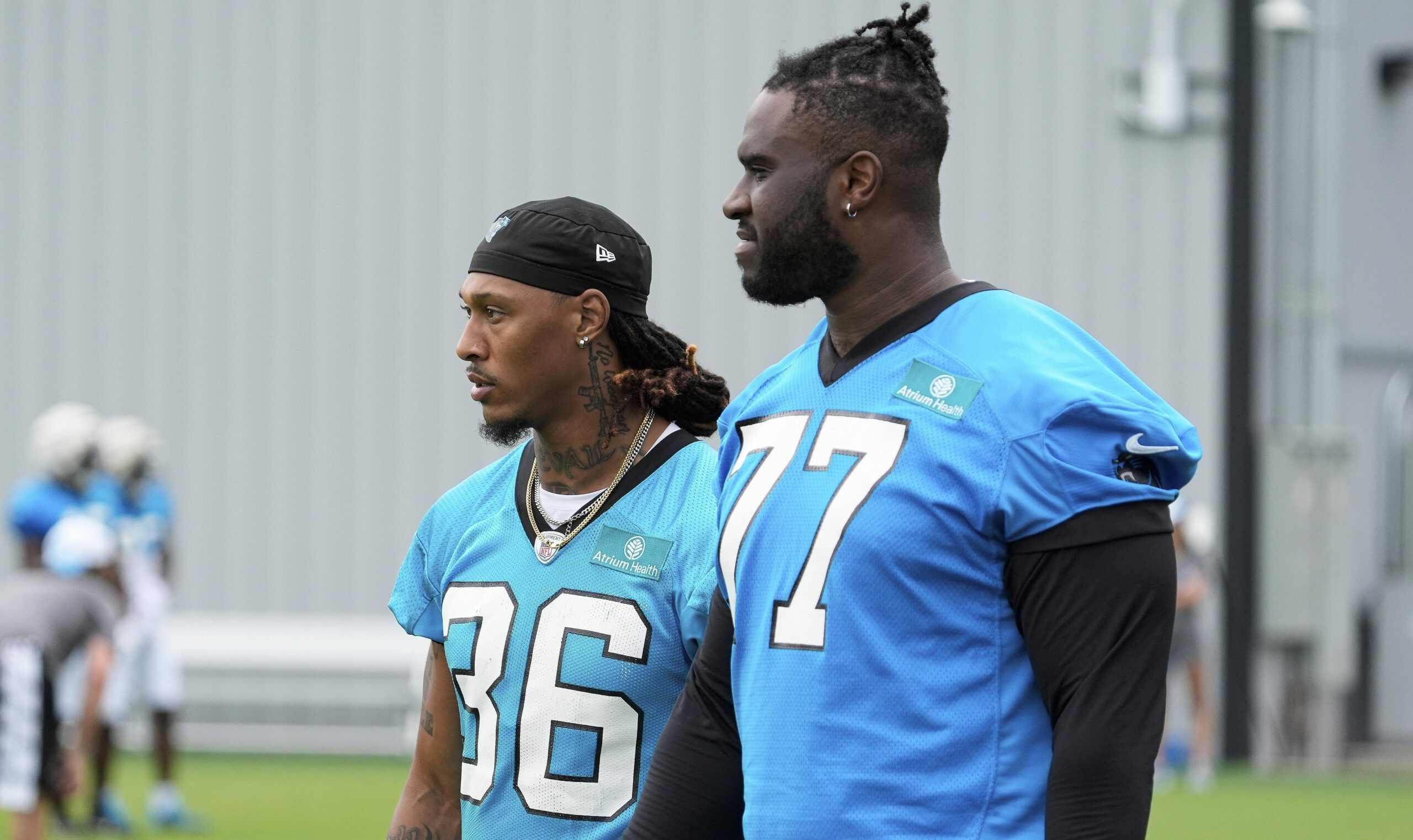 Panthers OT Yosh Nijman ‘got a ways’ to go in recovery…