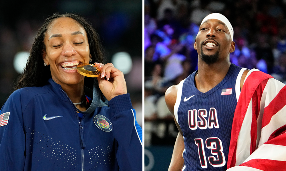 Hoops fans thought A’ja Wilson and Bam Adebayo’s…